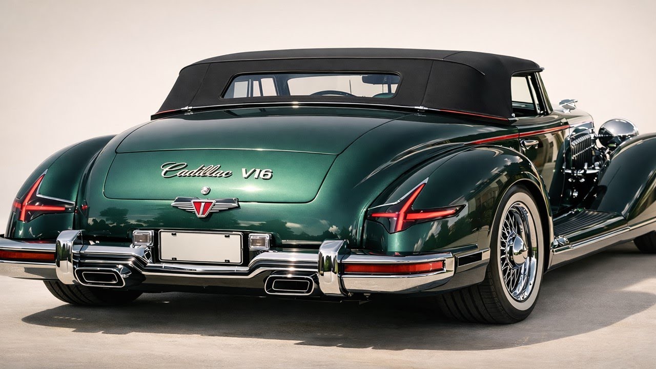 Cadillac V16 | The Ultimate Definition of Classic American Luxury - YouTube