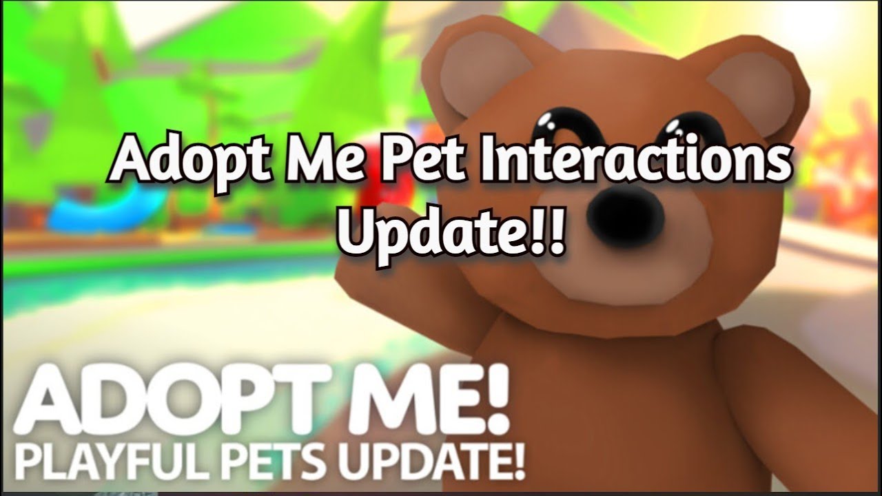 Adopt Me Interactions Update! - YouTube