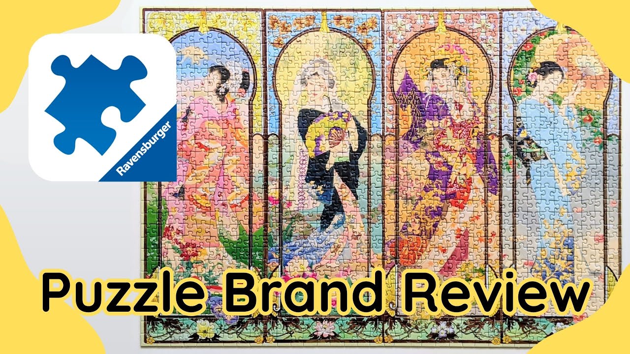 Got puzzle dust? A Ravensburger brand of jigsaw puzzles review - YouTube