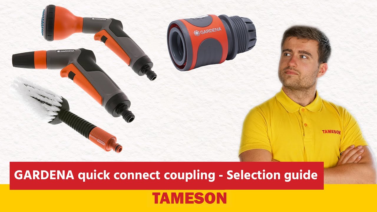 GARDENA garden hose couplings - Overview & selection guide - Tameson ...