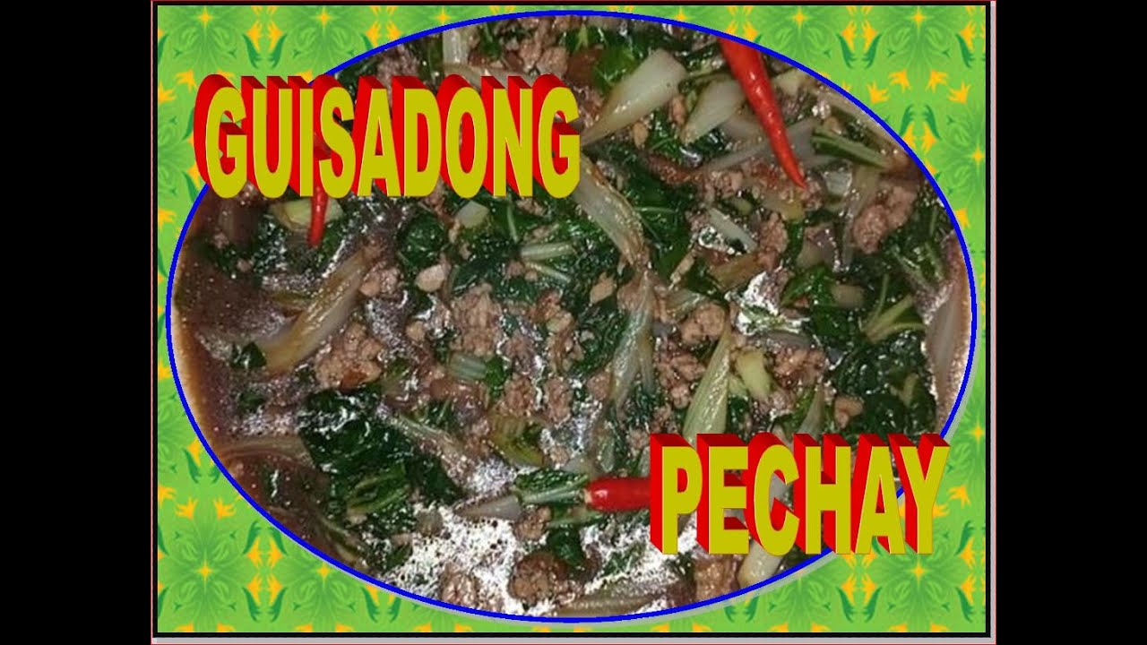 Guisadong Pechay - YouTube