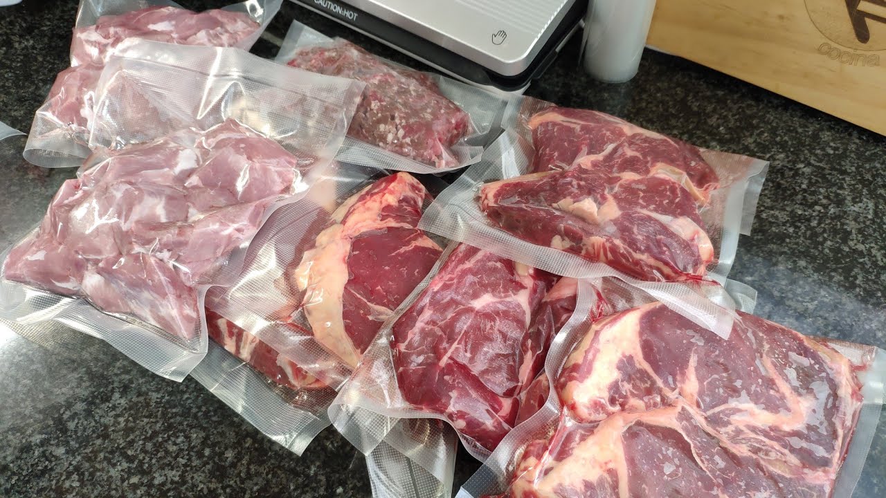Consejos para envasar la carne al vacío 🥩 - YouTube
