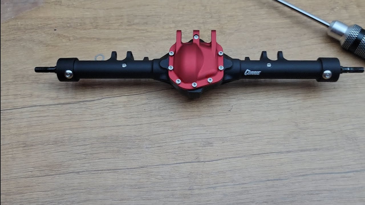 how to change over a vs4-10 to a hd44 rear axle - YouTube