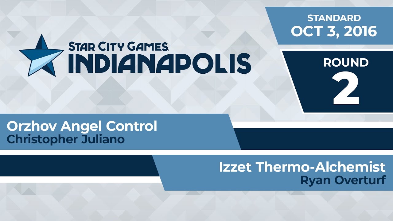 SCGINDY: Round 2 - Christopher Juliano vs Ryan Overturf | Standard ...