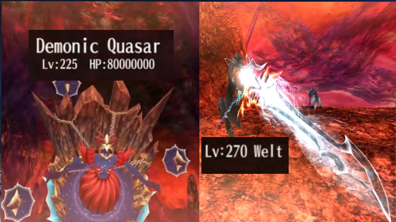 Toram online - Solo Magic Warrior (1h MD) VS Demonic Quasar (Ultimate ...