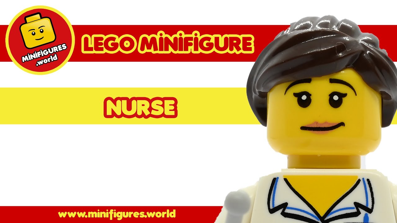 👩‍⚕️ LEGO minifigure: Nurse (col011) 👩‍⚕️ [International Nurses Day ...