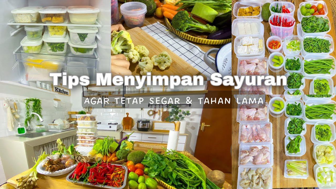 SANGAT MUDAH !! Cara Menyimpan Makanan Agar Tahan Lama FOOD PREPARATION ...