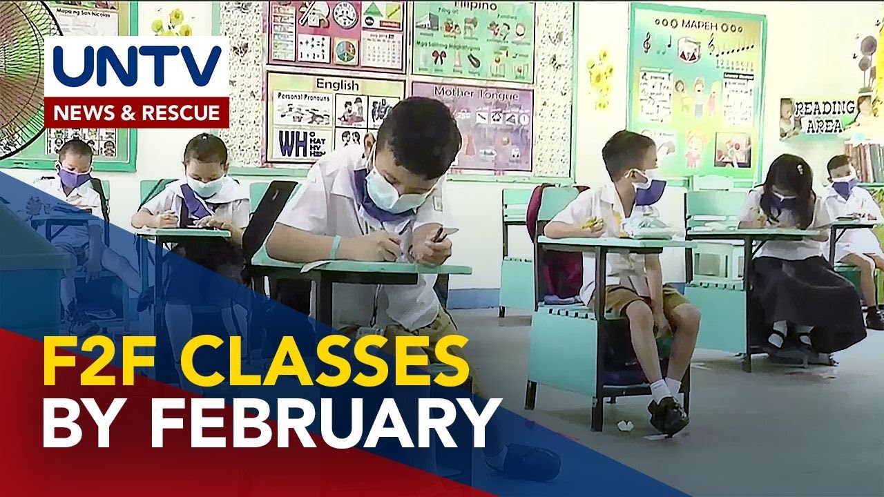 Pagpapalawak ng F2F classes sa basic education, target sa Pebrero - YouTube
