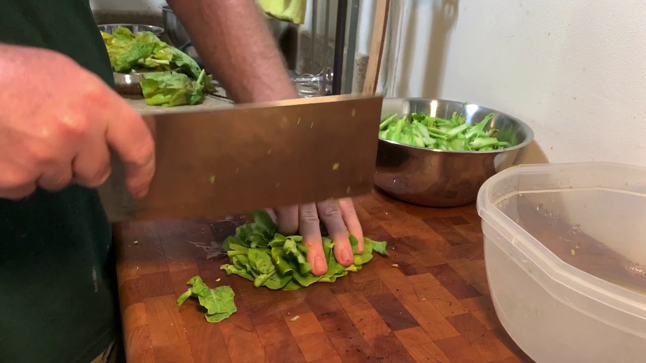 50 Minutes Chinese Cleaver Food Prep - YouTube