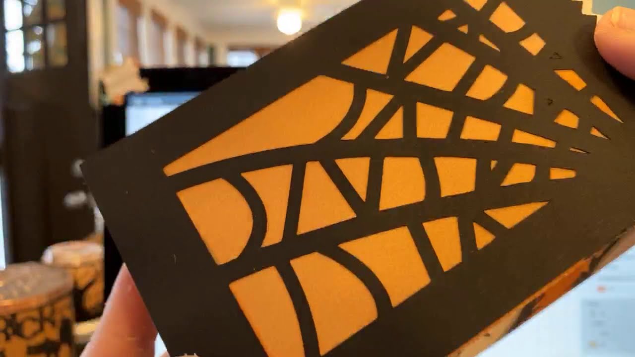 Halloween Paper Lanterns (Luminaries) with your Cricut Maker - YouTube