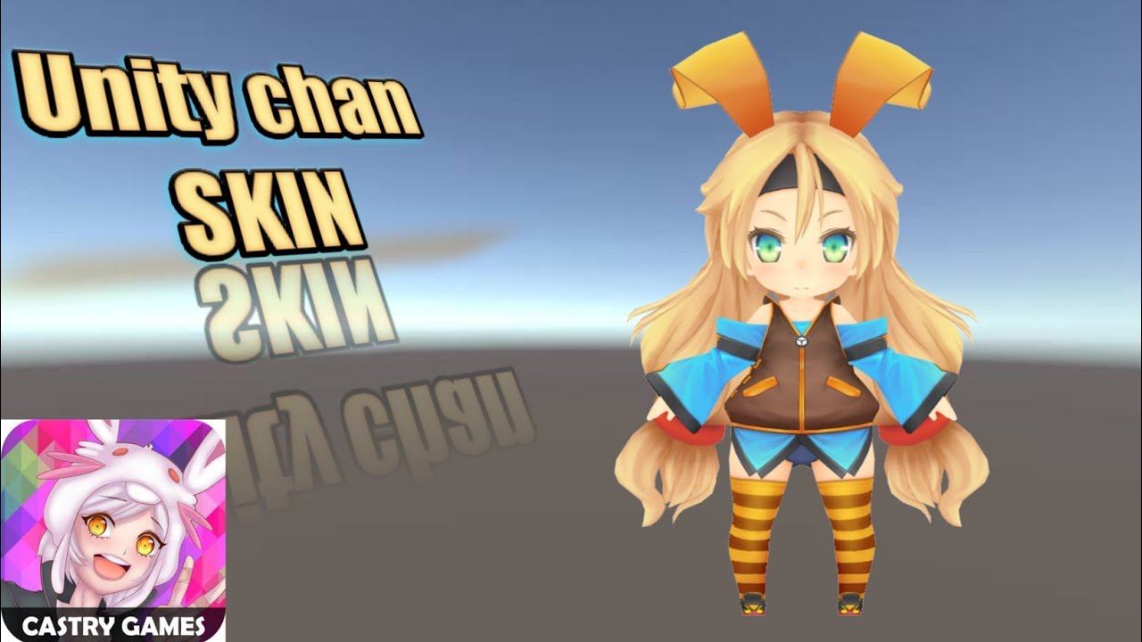 The skin for today is "Unity-chan" /Virtual Droid #123\ - YouTube