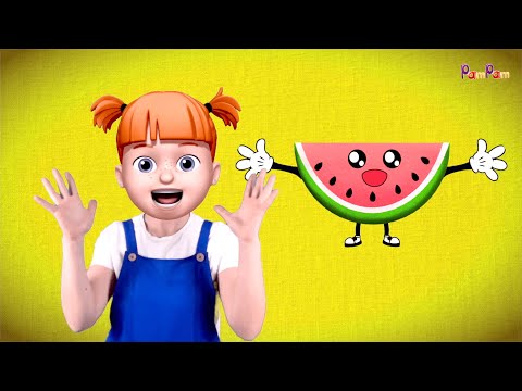 Karpuz Adam - Meyveleri Öğreten Çocuk Şarkısı - Pam Pam Çocuk Şarkıları
