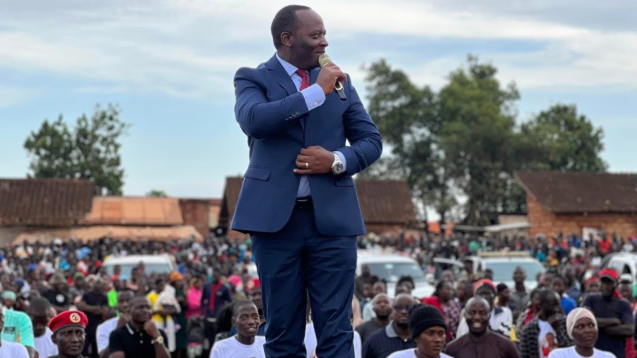 Mathias Mpuuga Nsamba, Thank you, Jinja for the rousing welcome and ...