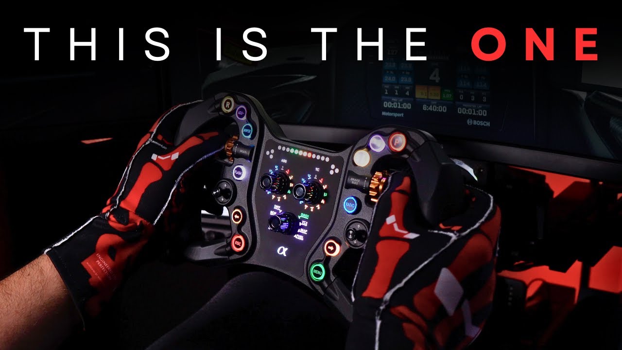 Why the Bavarian Simtec Alpha Is My New Go-To Sim Racing Wheel - YouTube