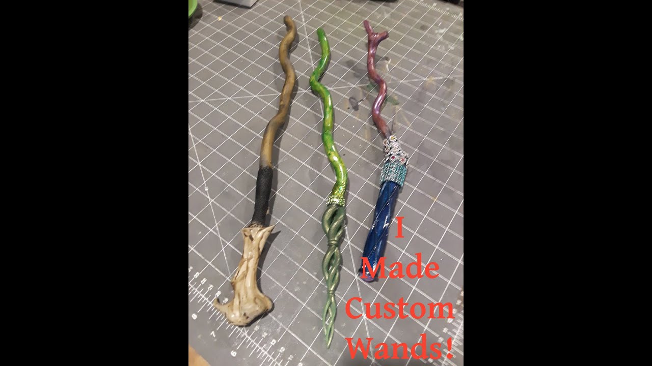 How I made 3 custom wands! - YouTube