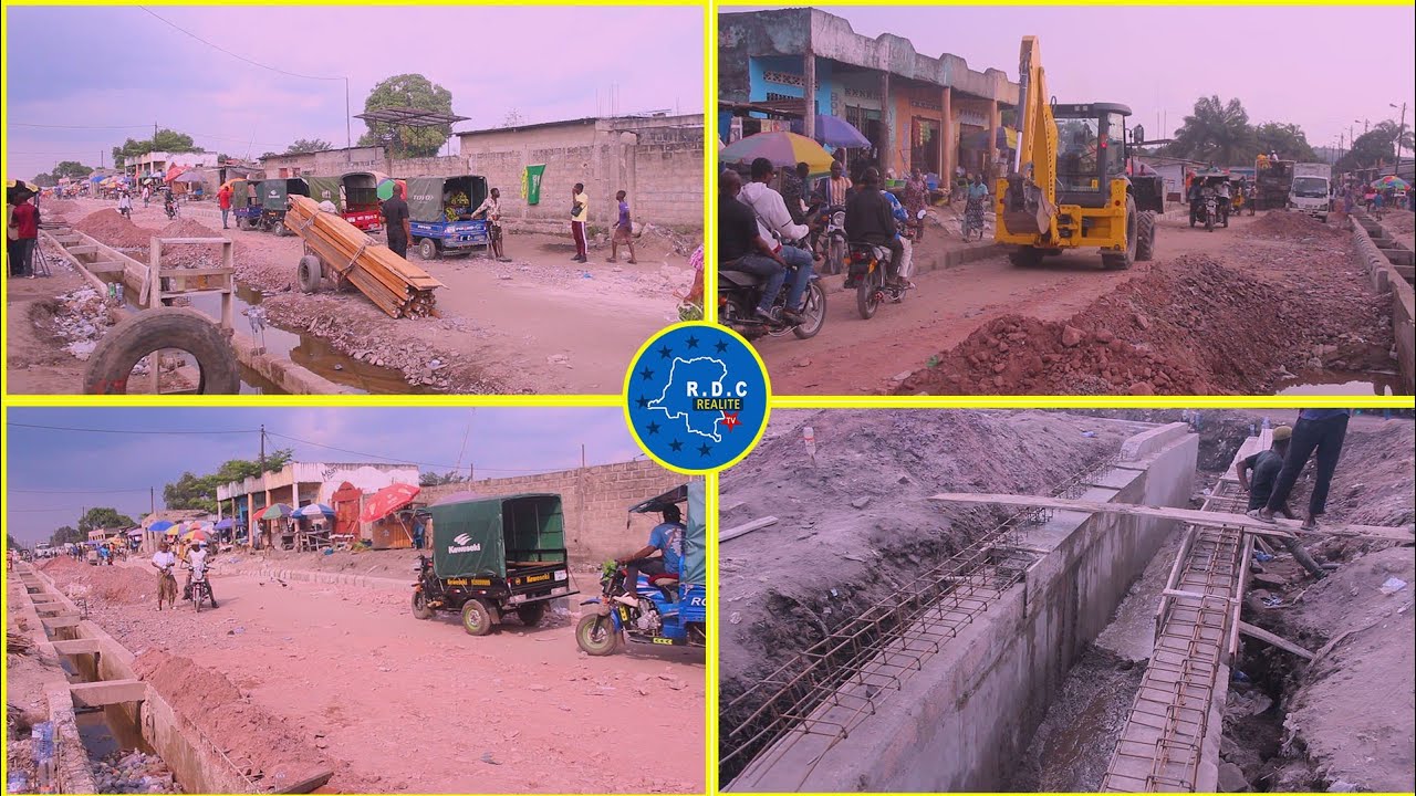 LES ROUTES RELIER KINSHASA BIENTÔT DISPONIBLE. - YouTube