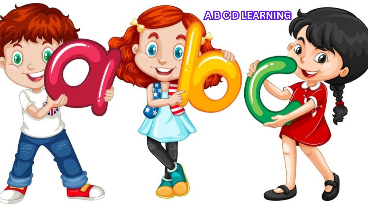 A B C D Learning Alphabet for kids,Sky Moon tv - YouTube