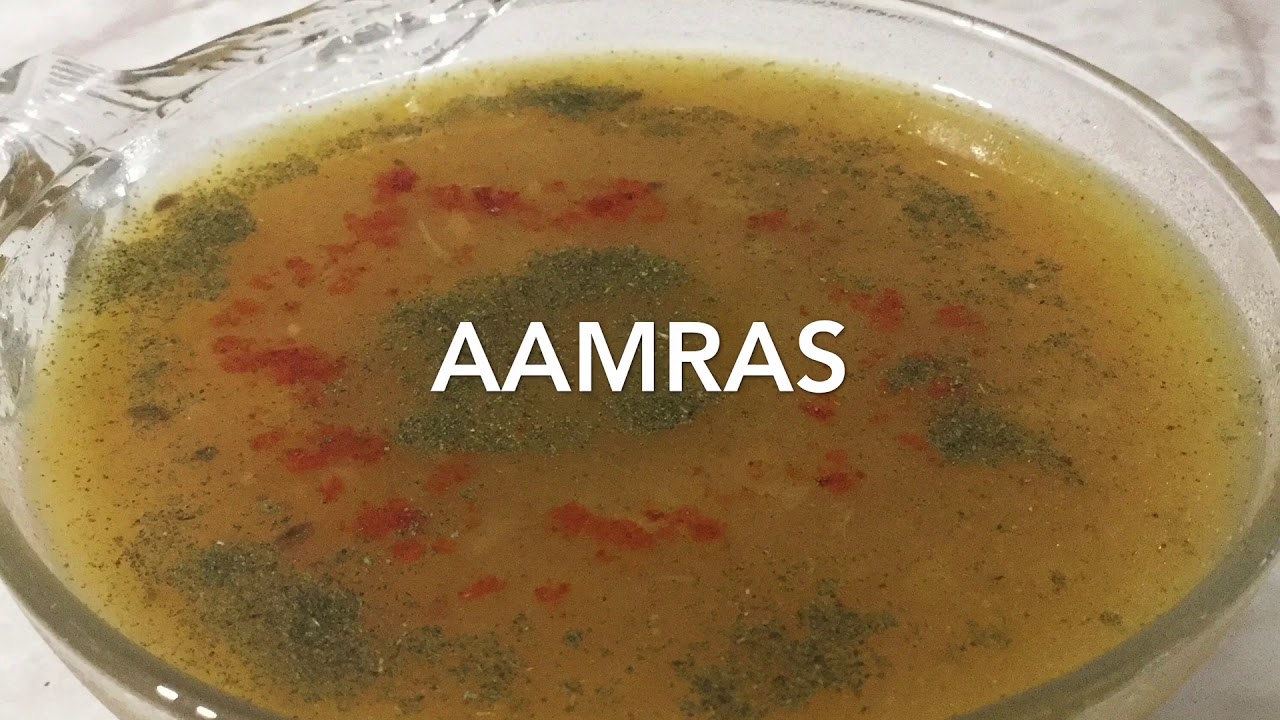 AAMRAS | HOW TO MAKE AAMRAS | EASY STEPS | DELICIOUS KHANA - YouTube