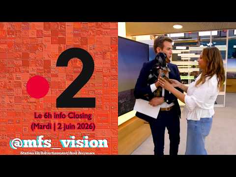 Le 6h info Closing (Mardi | 2 juin 2026 | France 2)