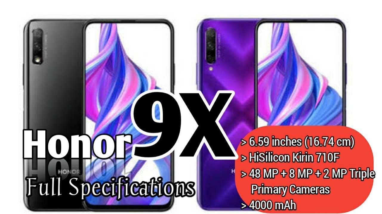 Honor 9X full specifications & First Look - Budget Pop Up Selfie Camera ...
