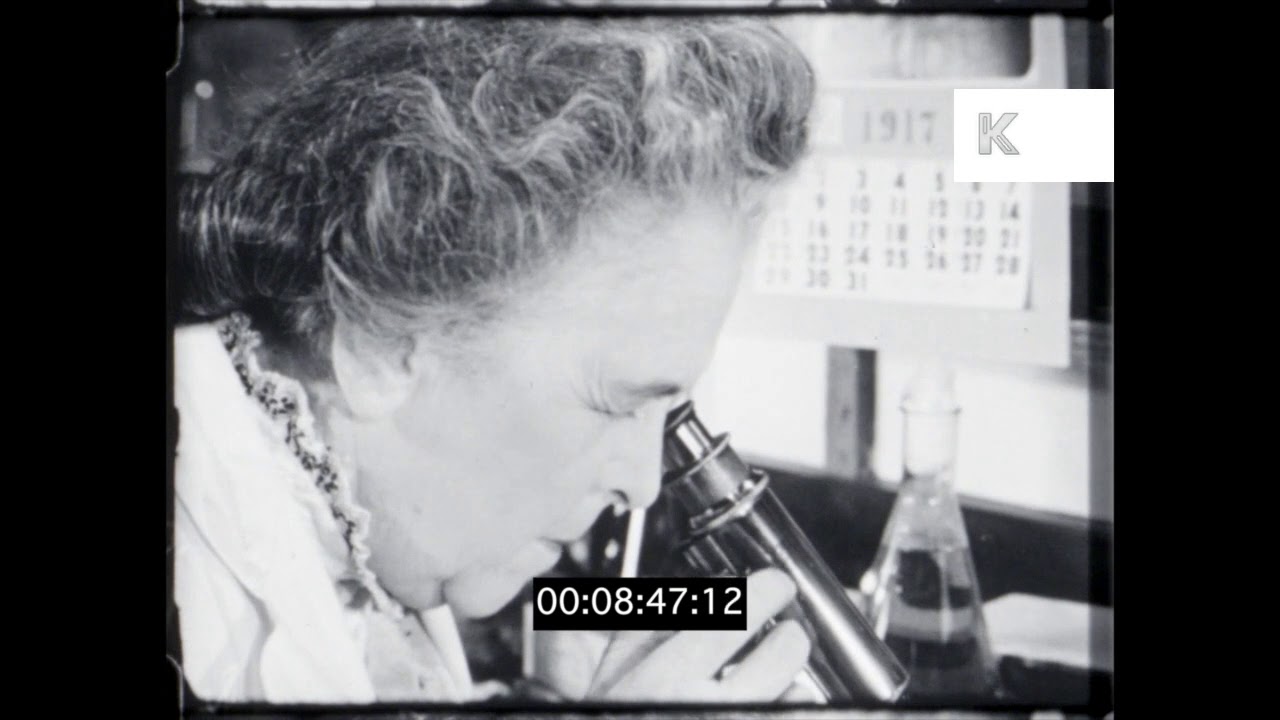 1940s USA Scientists, Laboratory, Microscopes, HD - YouTube