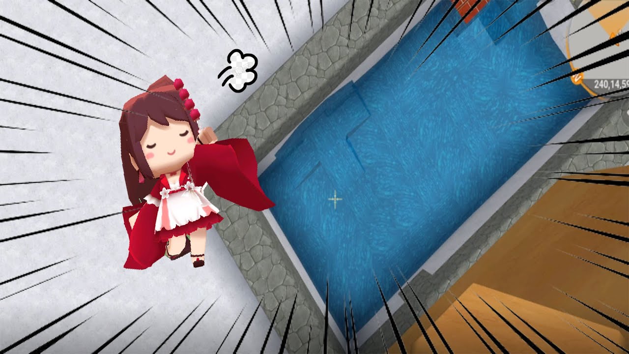 Mini World Map Game การสร้างสระว่ายน้ำ#มินิเวิลด์#miniworld - YouTube