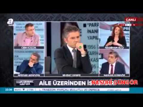 www.rizeninsesi.net A Haber canlı yayınında Başbakan Davutoğlu için şok sözler