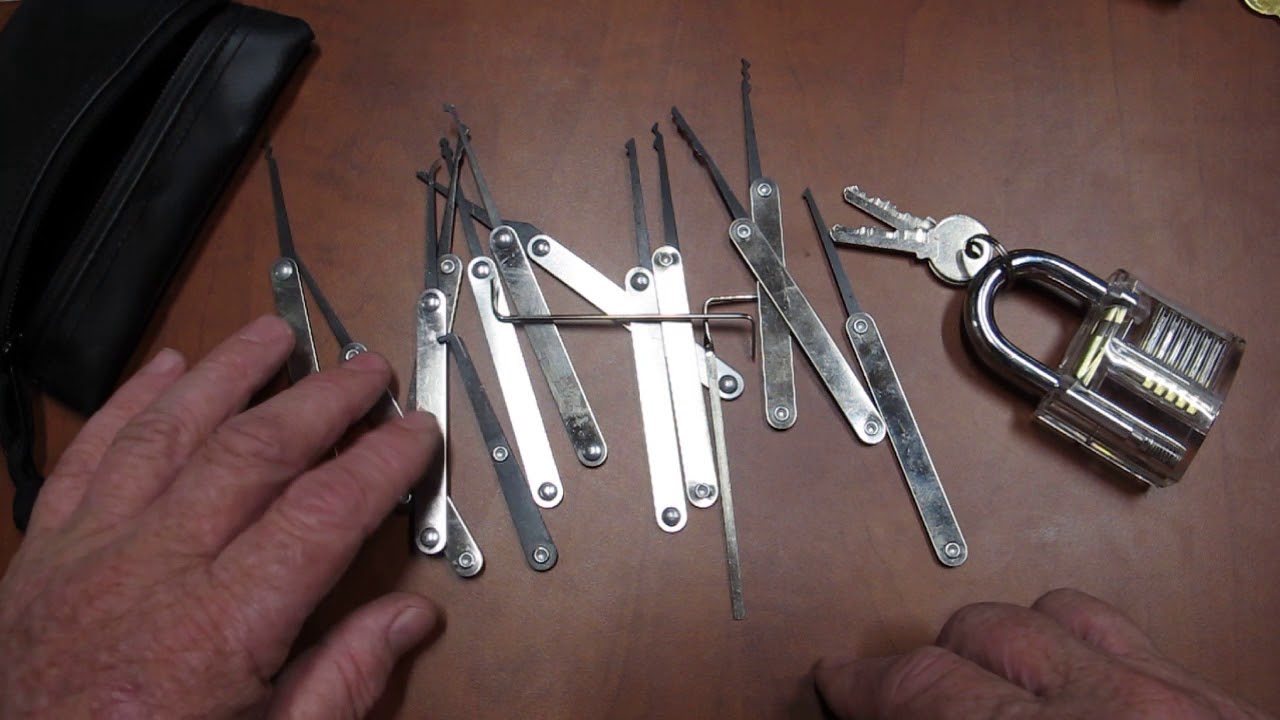 County Comm's Lock Manipulation Training Kit - YouTube