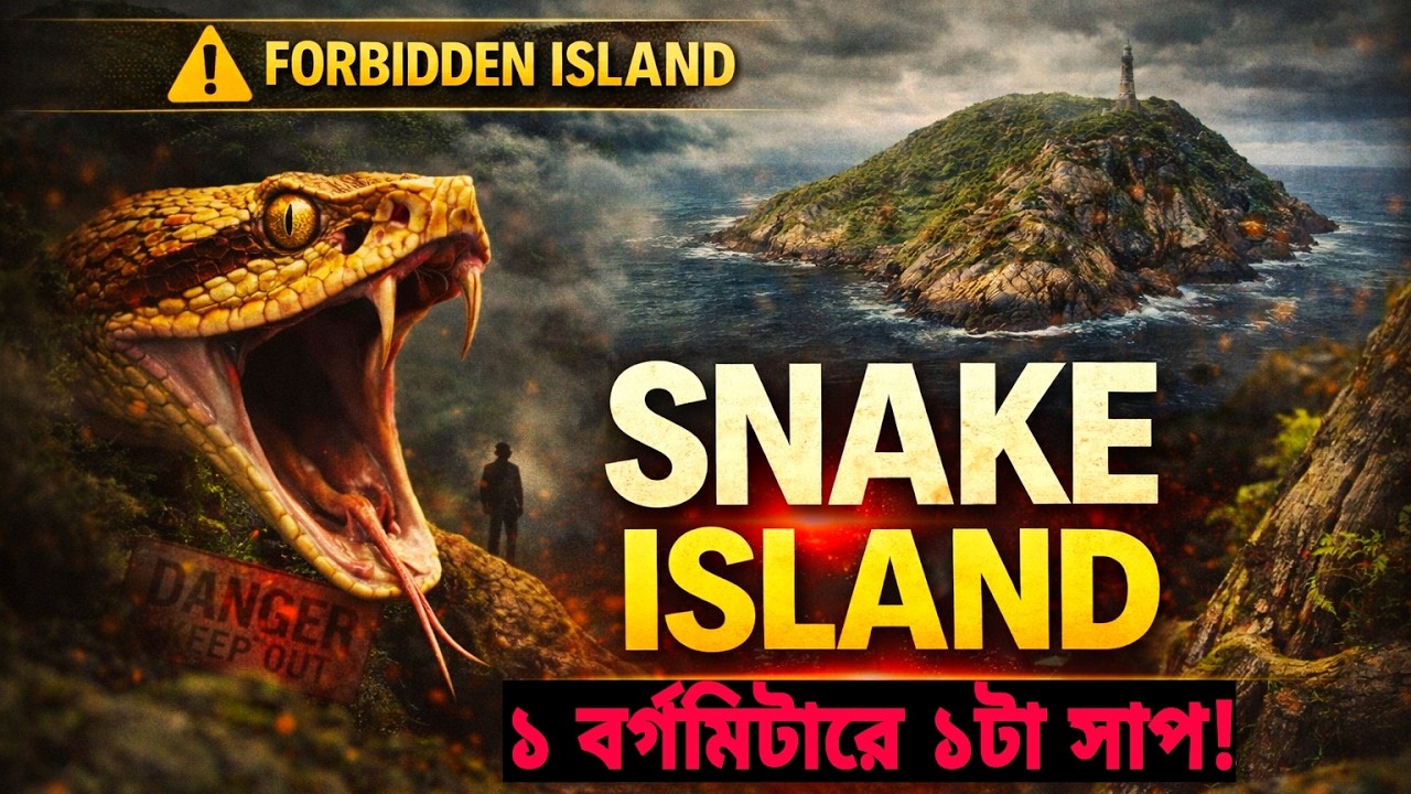 Snake Island: পৃথিবীর সবচেয়ে ভয়ংকর দ্বীপ | Brazil-এর Death Island ...