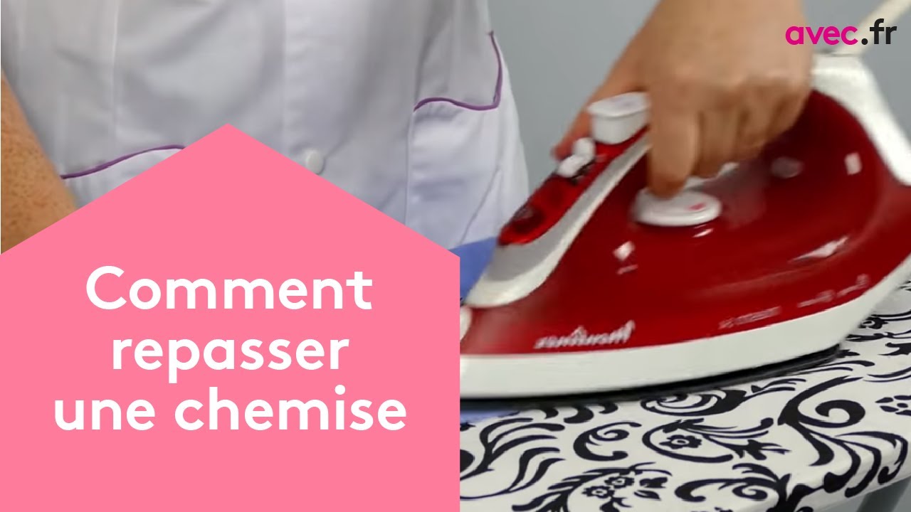 Comment repasser une chemise ? Formation ADVF - YouTube