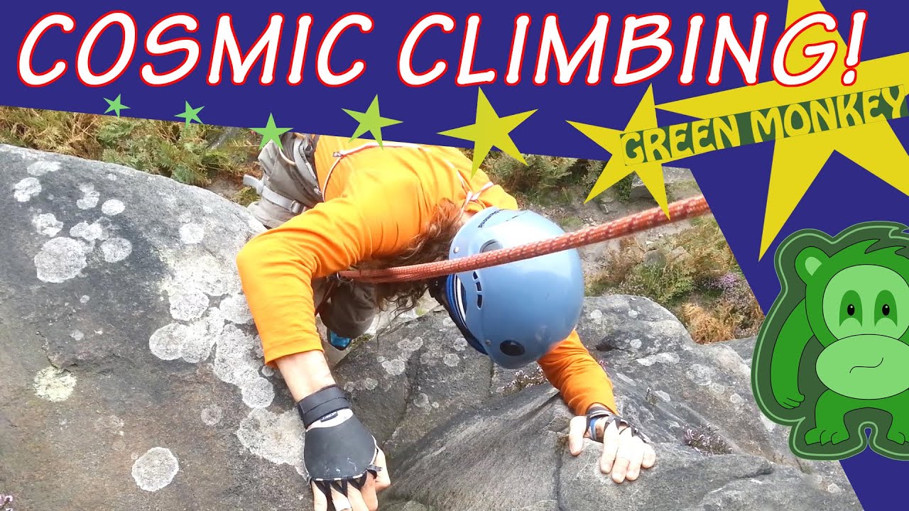 Top Rope Solo Climbing at Stanage - Cosmic Crack Area - Electron & Quantum Crack - Peak District ...