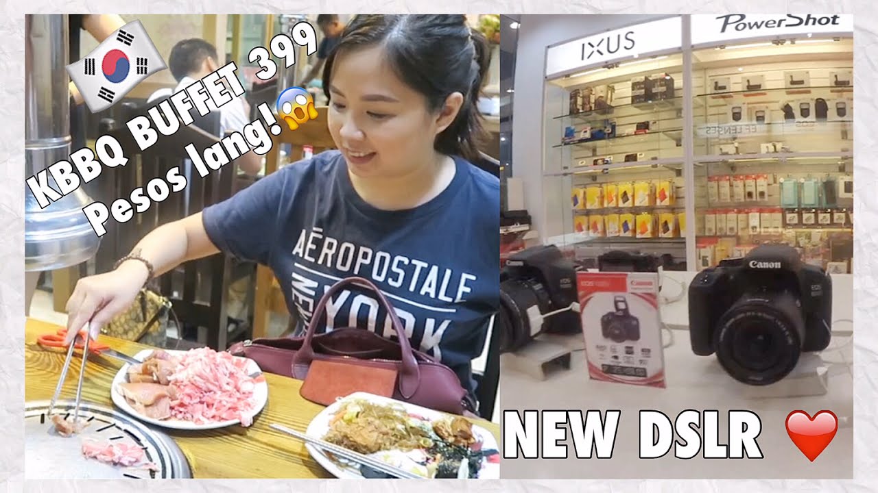 VLOG: New DSLR, Hwaroro KOREAN Buffet, Dota Cafe!? | Raych Ramos - YouTube