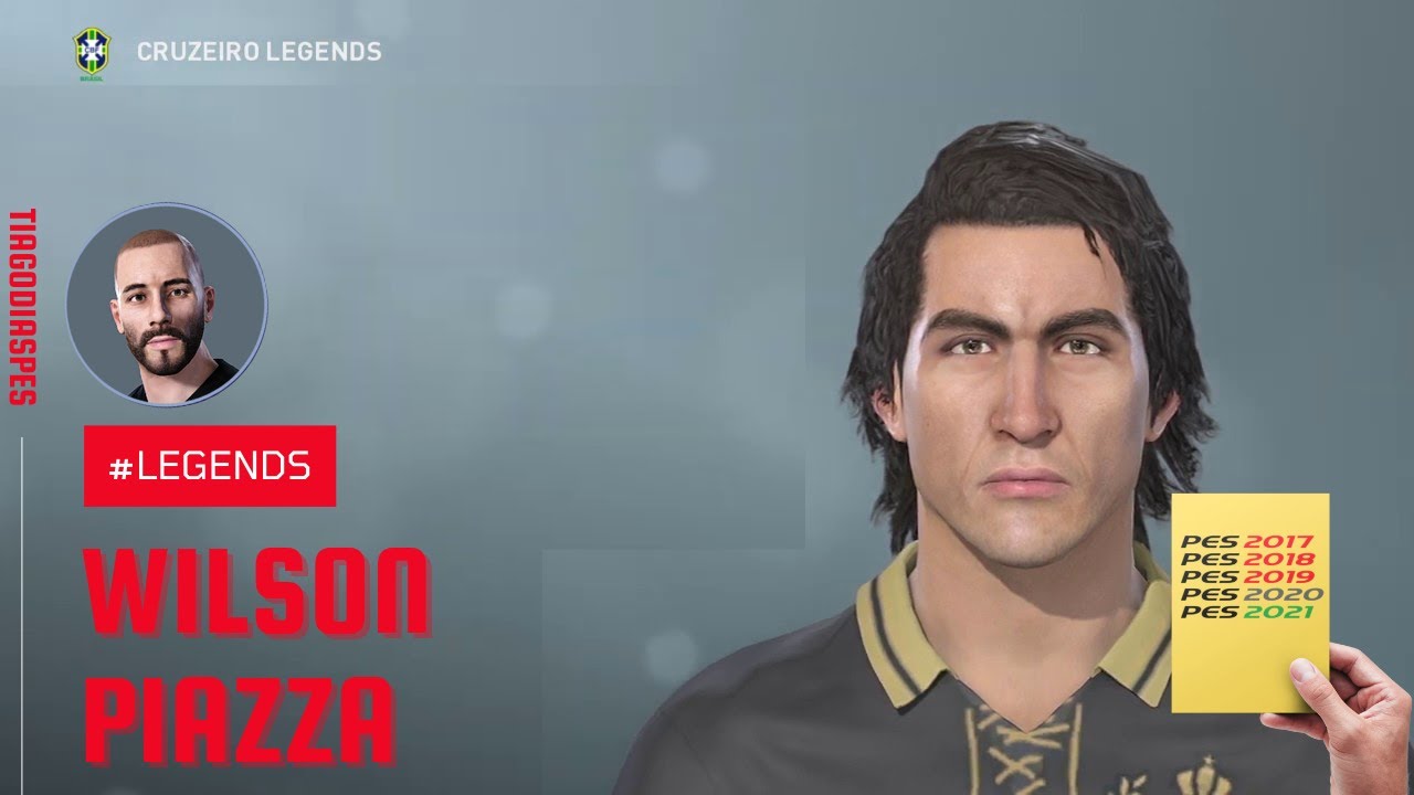Wilson Piazza Face + Stats | PES 2019 - YouTube