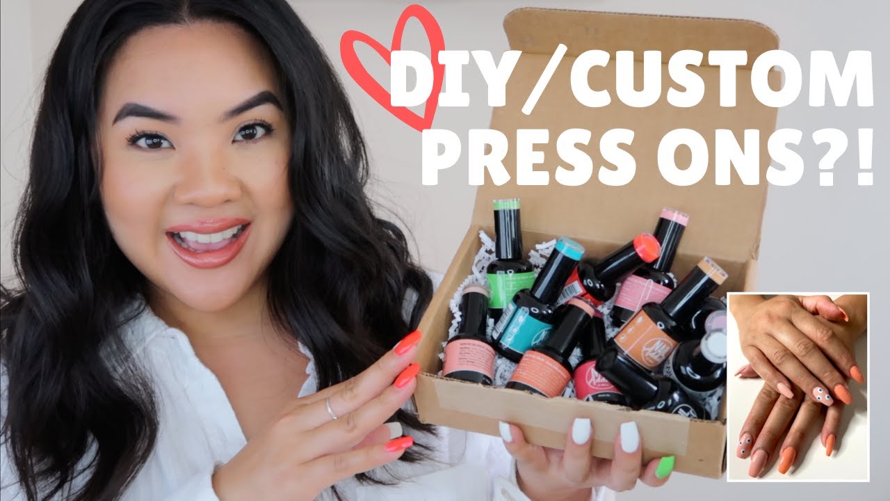 Affordable DIY Press Ons from Amazon & Polish HAUL & Demo | Jerlyn Phan ...