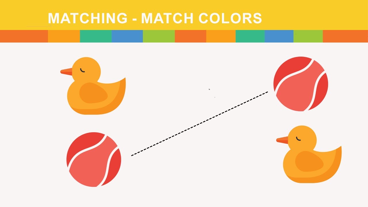 Matching - Match Colors - Sheet 5 (Pg 108) - YouTube
