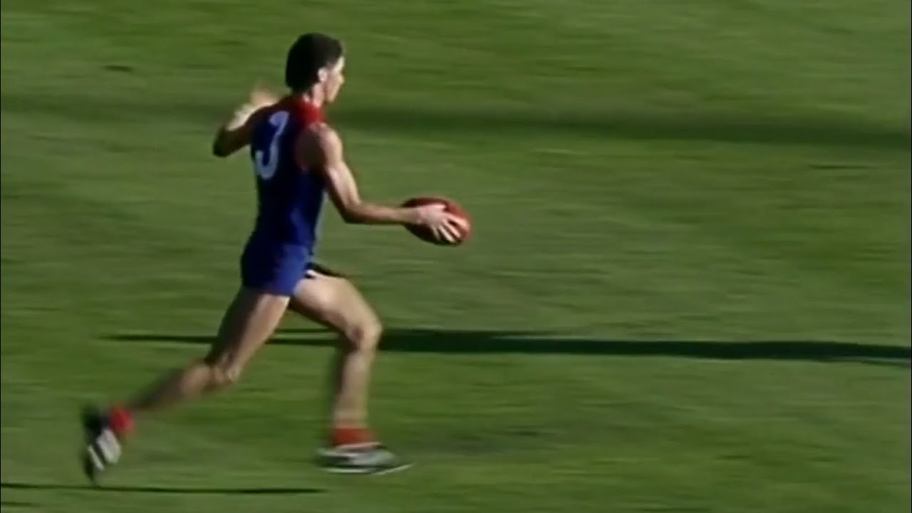 1986, Rd 1 - Garry Lyon - 2 goals on debut, including the sealer ...