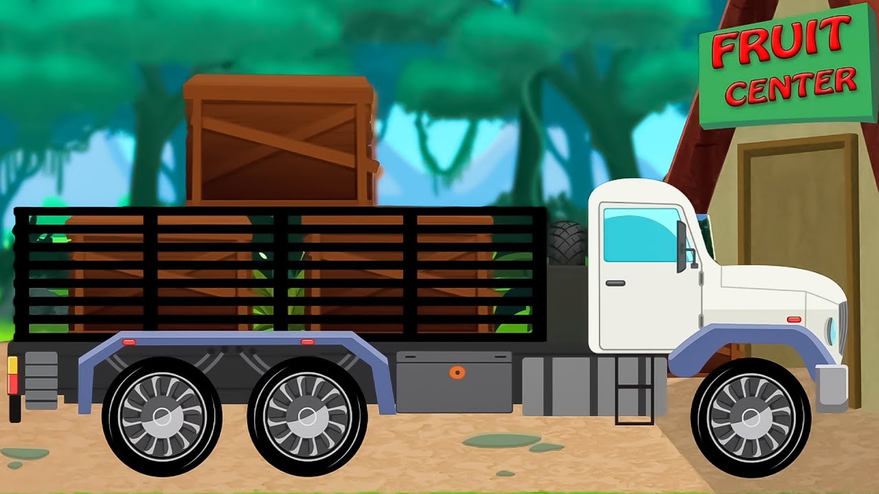 Transport Truck + More Formation & Uses Vehicle Videos for Babies - YouTube