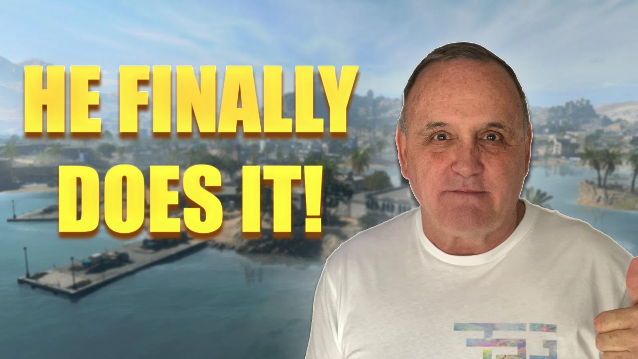 67 YEAR OLD DAD WINS HIS FIRST SOLO WARZONE GAME! - YouTube