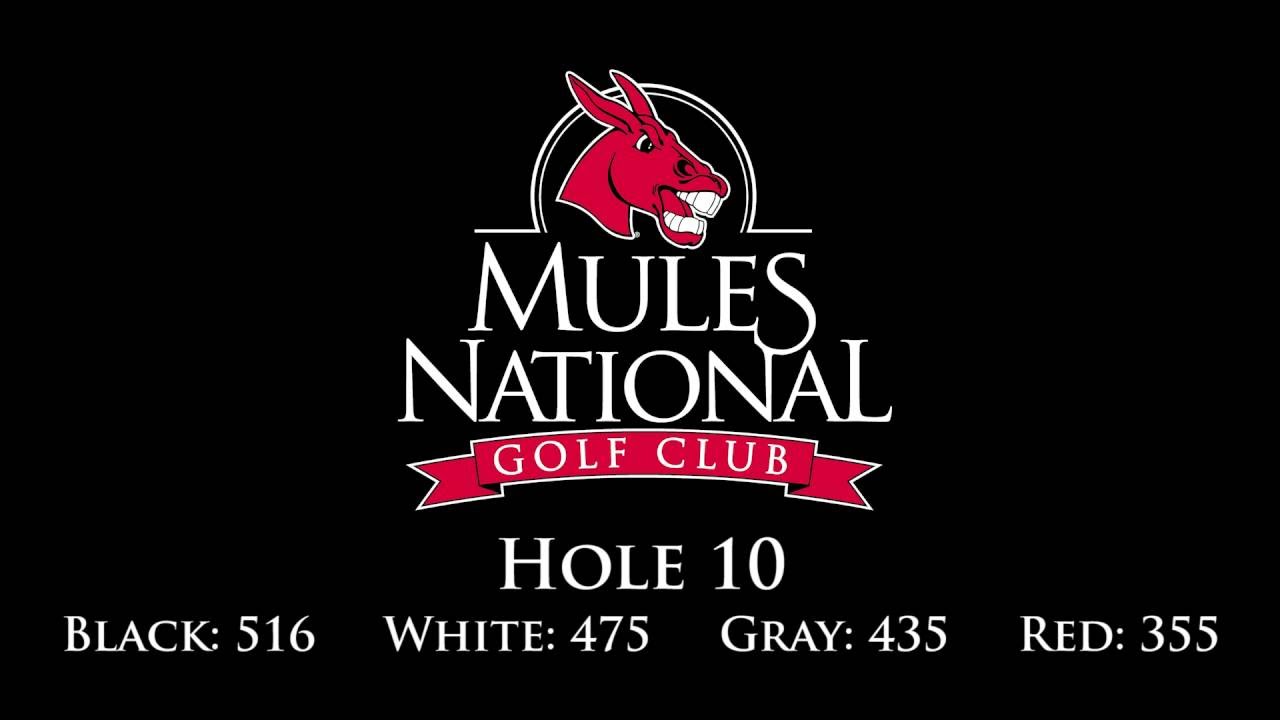 Mules National Golf Club - Hole #10 - YouTube