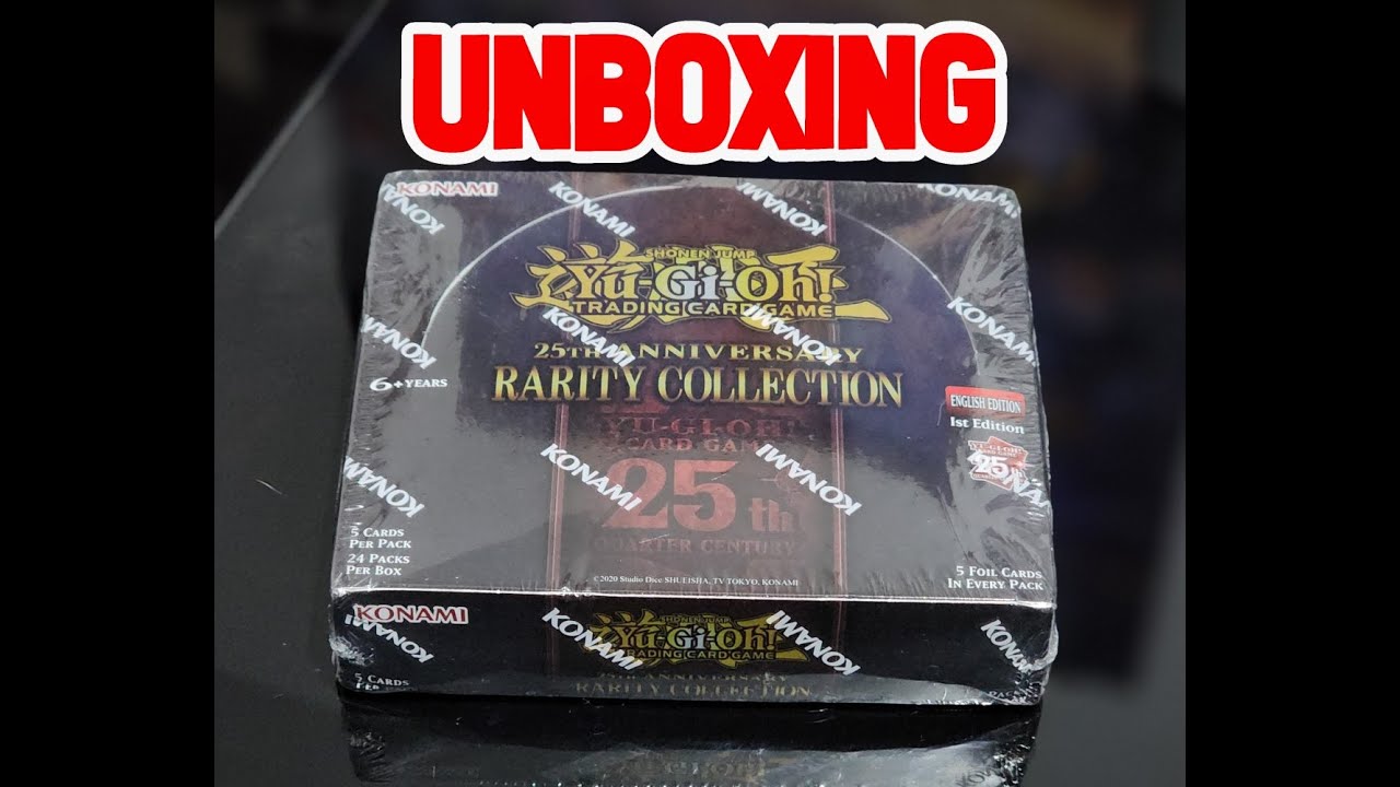 Unboxing Yu Gi Oh! - Rarity Collection 25th anniversary - Colección de ...
