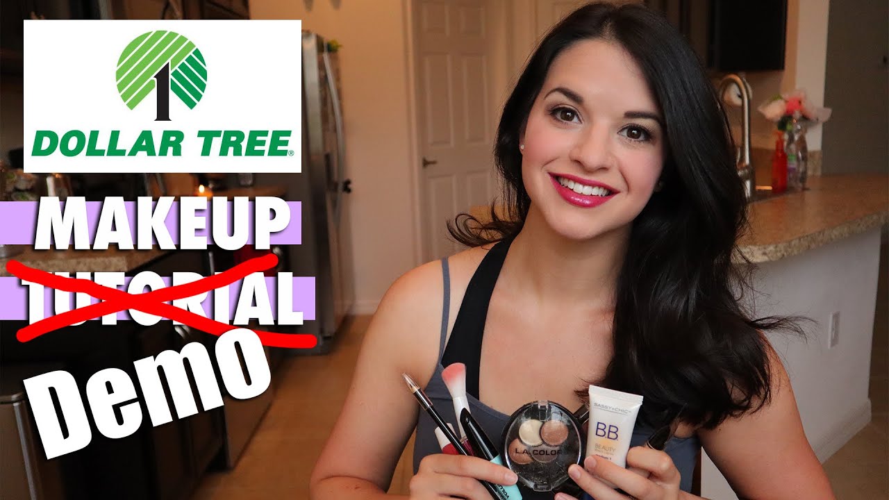 Dollar Tree Makeup Tutorial (DEMO) 2020 // 1 Dollar Makeup Haul! - YouTube