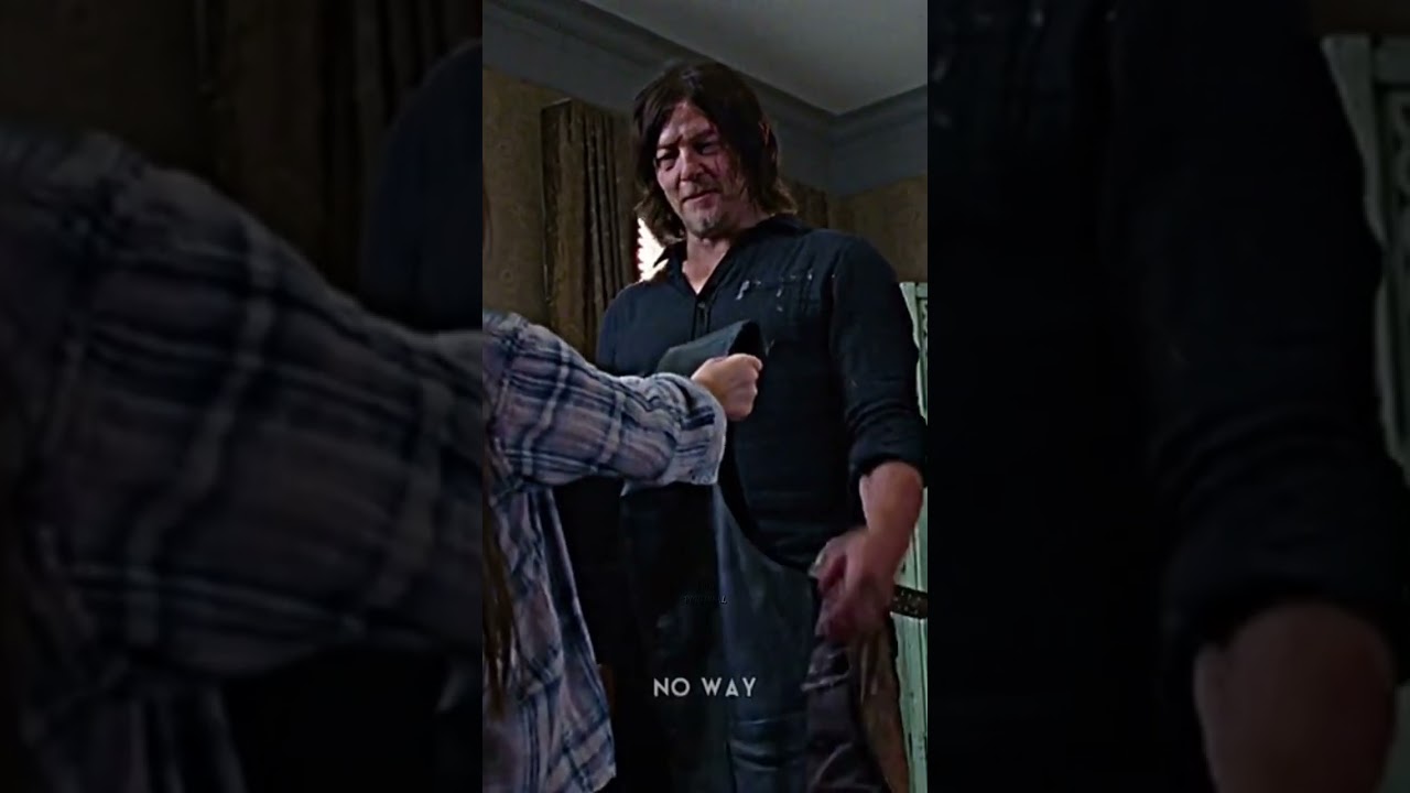 Judith remakes Daryl's Jacket | TWD #shorts - YouTube