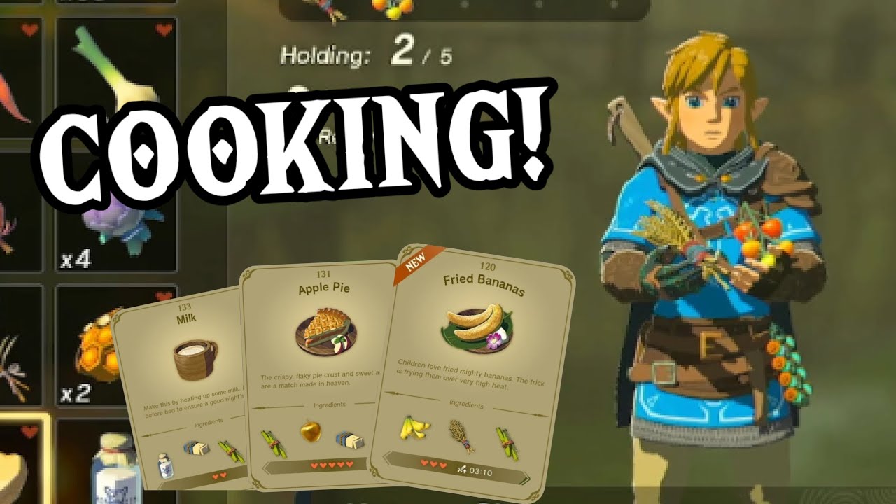 17 Unique Cooking Recipes in Tears of the Kingdom! - YouTube