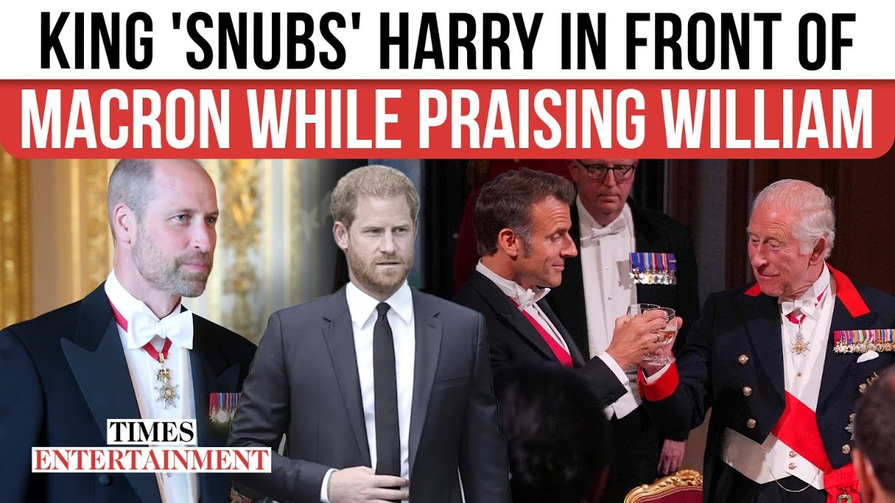 King Charles SKIPS Prince Harry In Speech Praising 'My Son' Prince ...