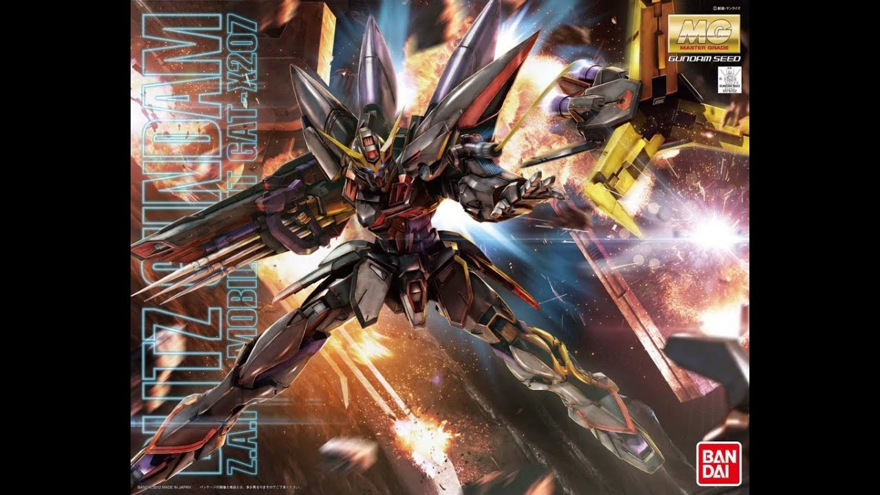 Master Grade Blitz Gundam Speedbuild - YouTube