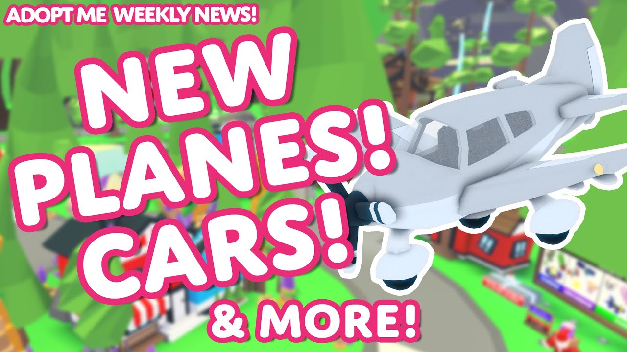 🚗 NEW CARS PLANES & MORE! 🛫 + Building Tutorial in Adopt Me! 🧱 - YouTube