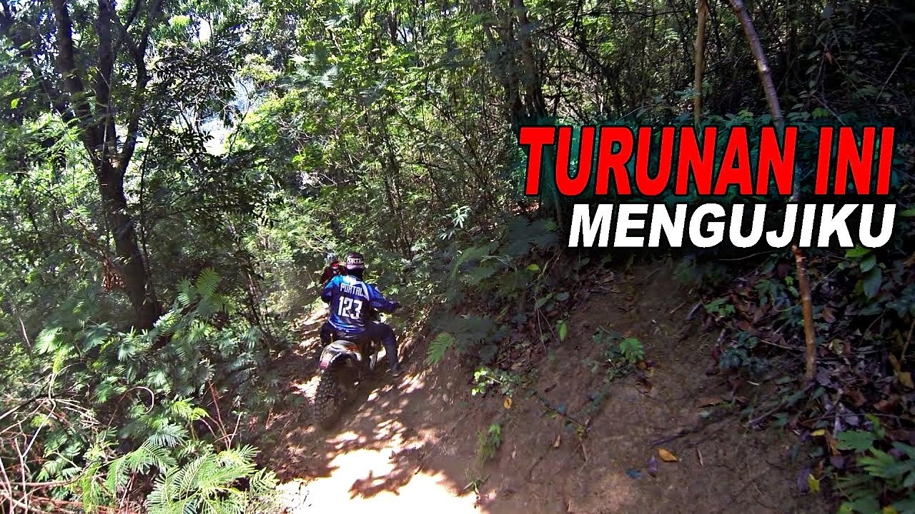 TRAIL MEMATIAKN‼️☠️☠️ TURUNAN INI BIKIN MERINDING GASS DIKIT LANGSUNG ...