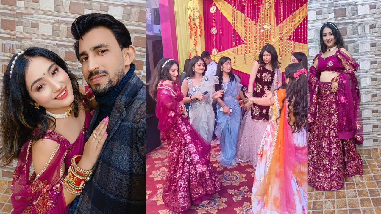 Nanad ki Shadhi ka Pehla Function | nach nach k tod di sandal | Shadhi Katra main | # ...