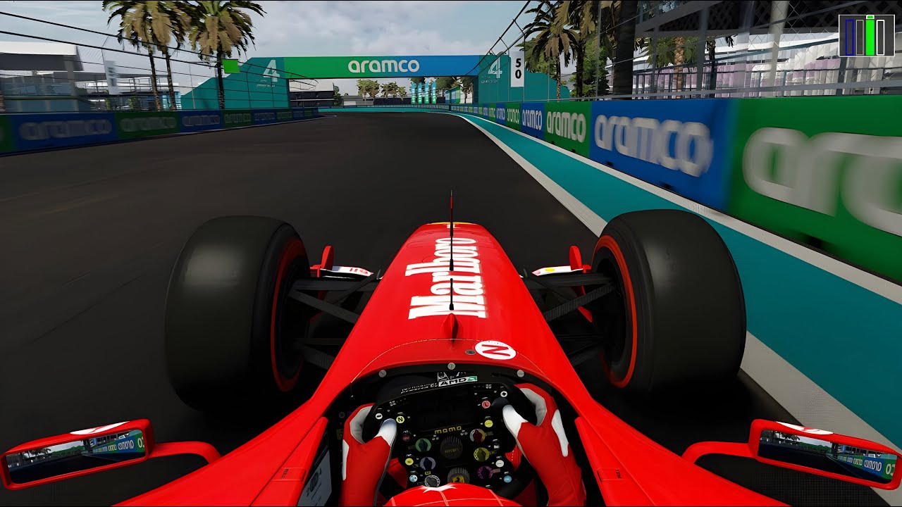 Ferrari F2004 (Slick Tyres) - Miami 2025 - Assetto Corsa Onboard Cam ...