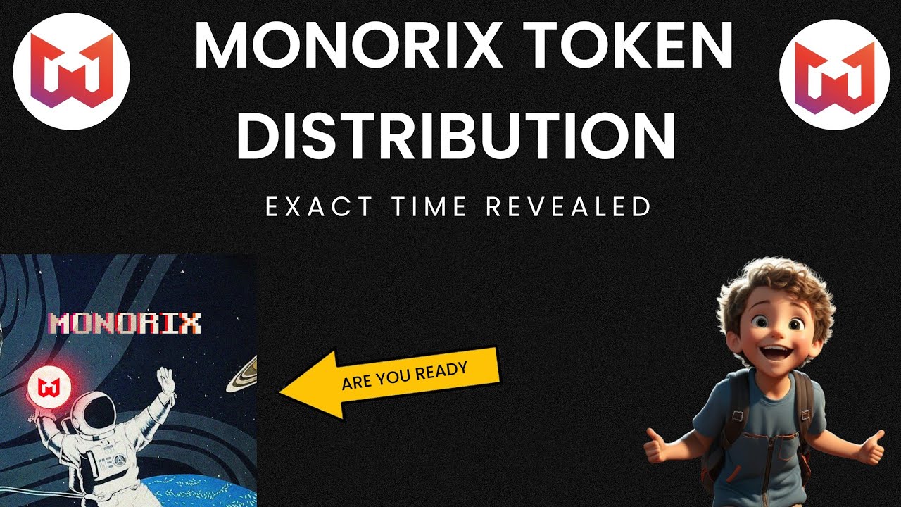Monorix token distribution update - Exact time Revealed - YouTube